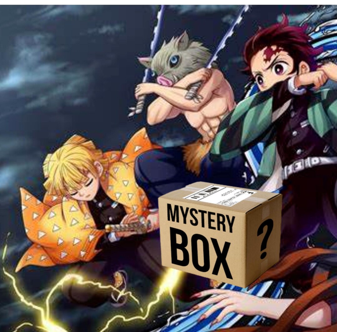 Demon Slayer MYSTERY BOX Custom Made Surprise Birthday Gift - Etsy