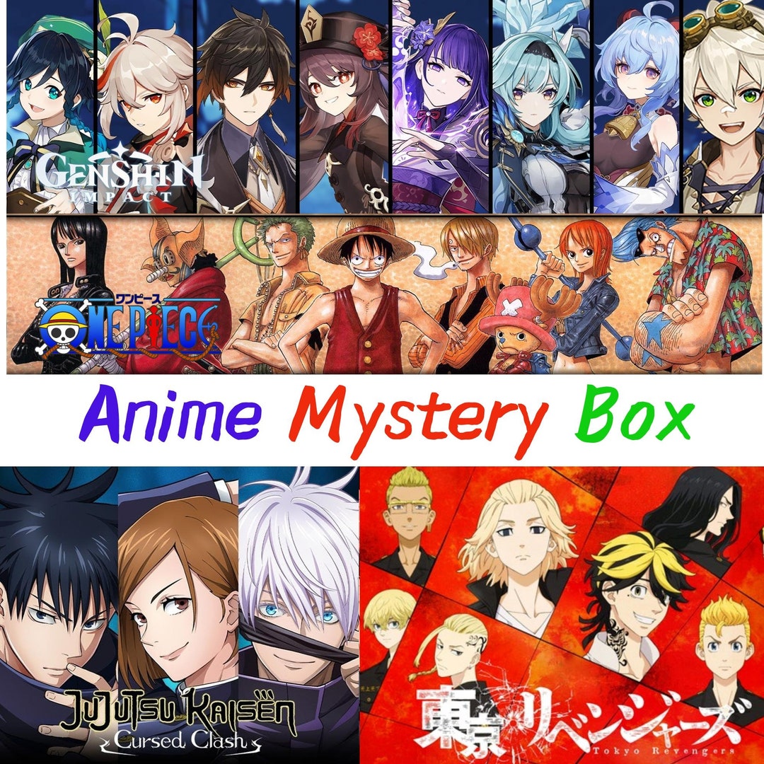 Anime Themed MYSTERY BOXES Custom Made Surprise Birthday Gift - Etsy UK