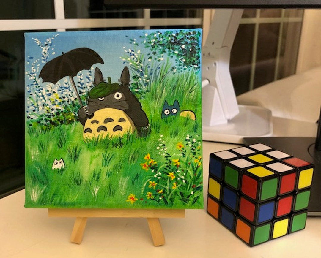 Totoro Hand-painting - Etsy