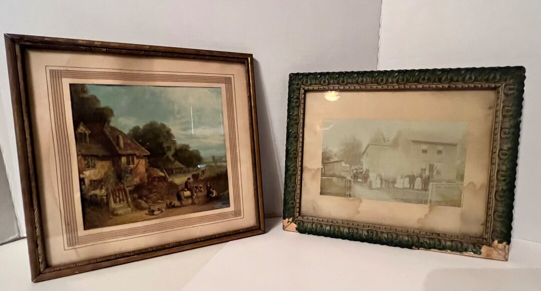 Early 1900s Photograph and Picture With Original Frames - Etsy