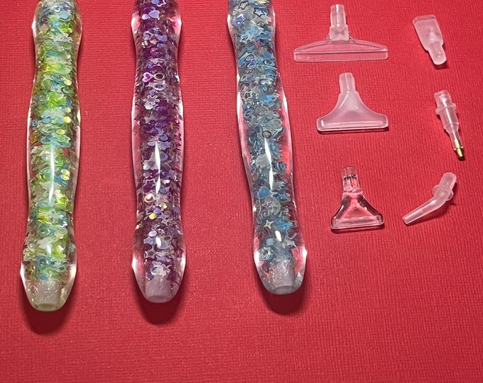 Blue Glow in the Dark Diamond Painting Pen / Art Tools / Cheap Putty ...