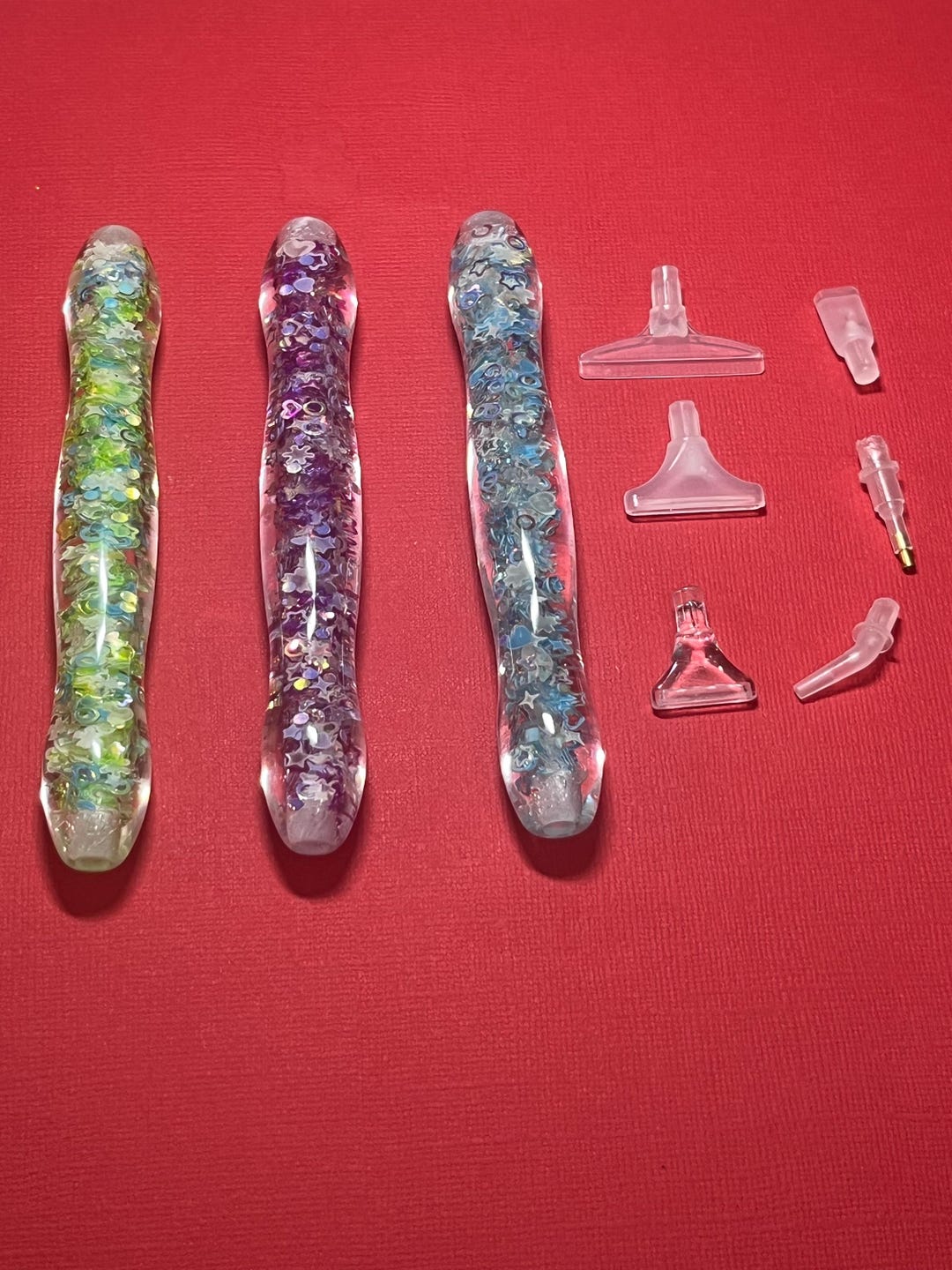 Purple Glow in the Dark Diamond Painting Pen / Art Tools / Cheap Putty ...