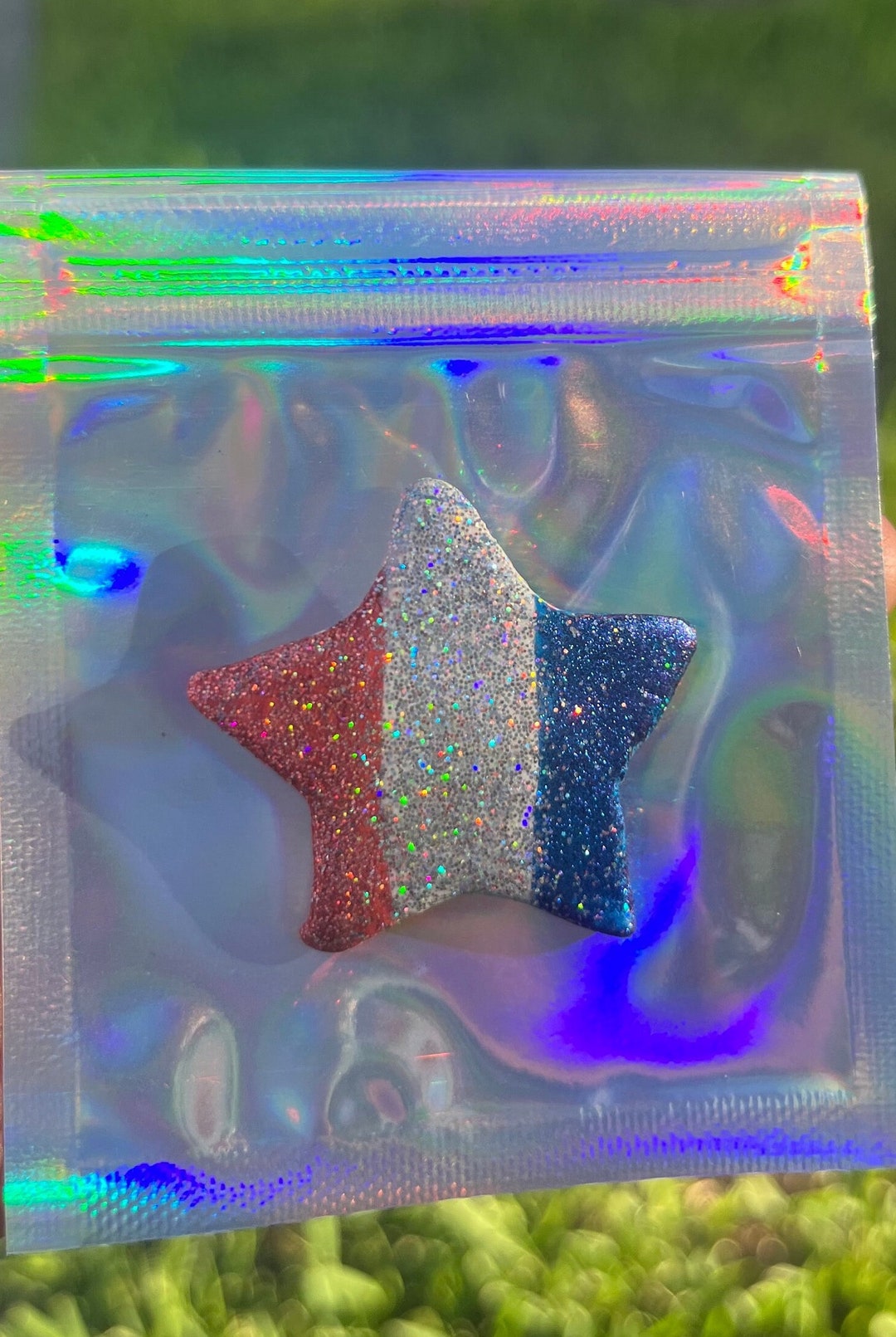 July 4 Star Shaped Diamond Painting Putty / Cheap Putty / Scented Putty ...