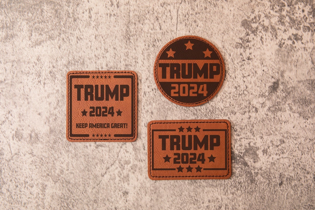 Trump 2024 Patches, Trump for President, 2024 Presidential Election ...