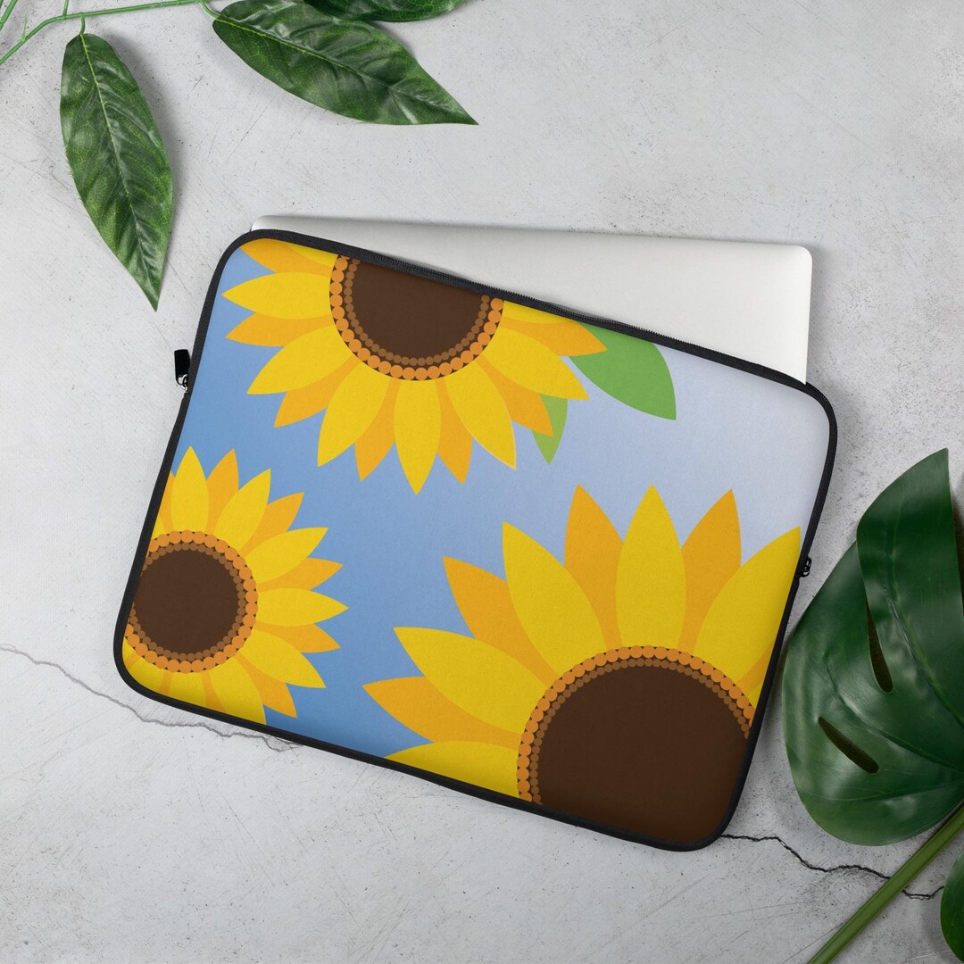 Sunflower Draped Laptop Sleeve - Etsy