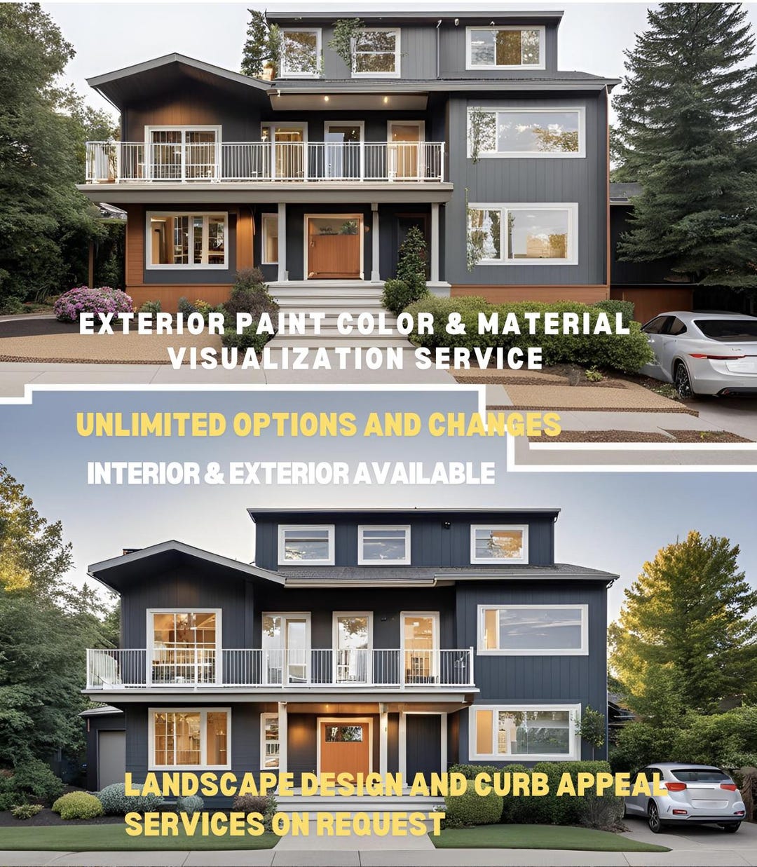 Custom Exterior Paint, House Painting, Interior Paint, Color Consulting ...