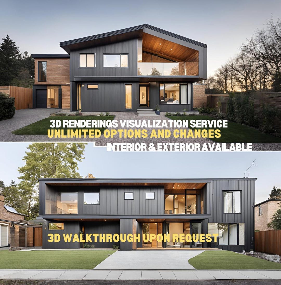 Realistic 3D Home Rendering: Interior & Exterior Visualization ...