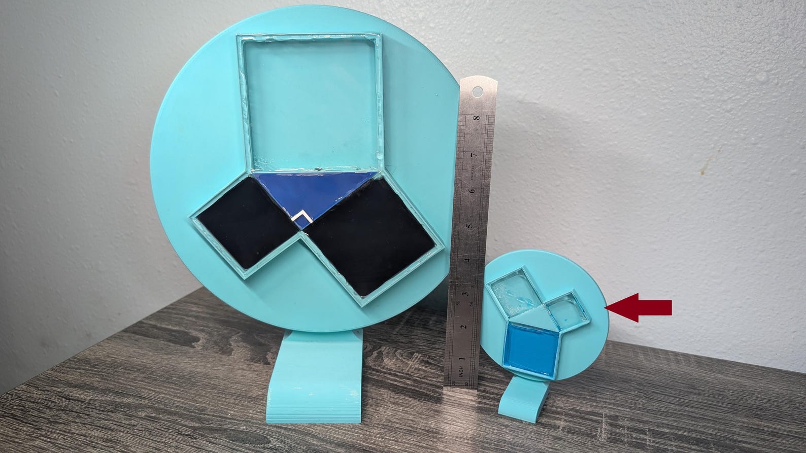 Pythagorean Theorem Proof Wheel (with Water) Smaller Version! - Etsy