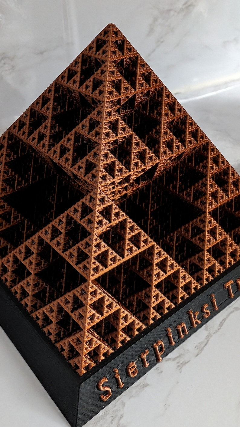 Large Sierpinski Triangle Display - Etsy