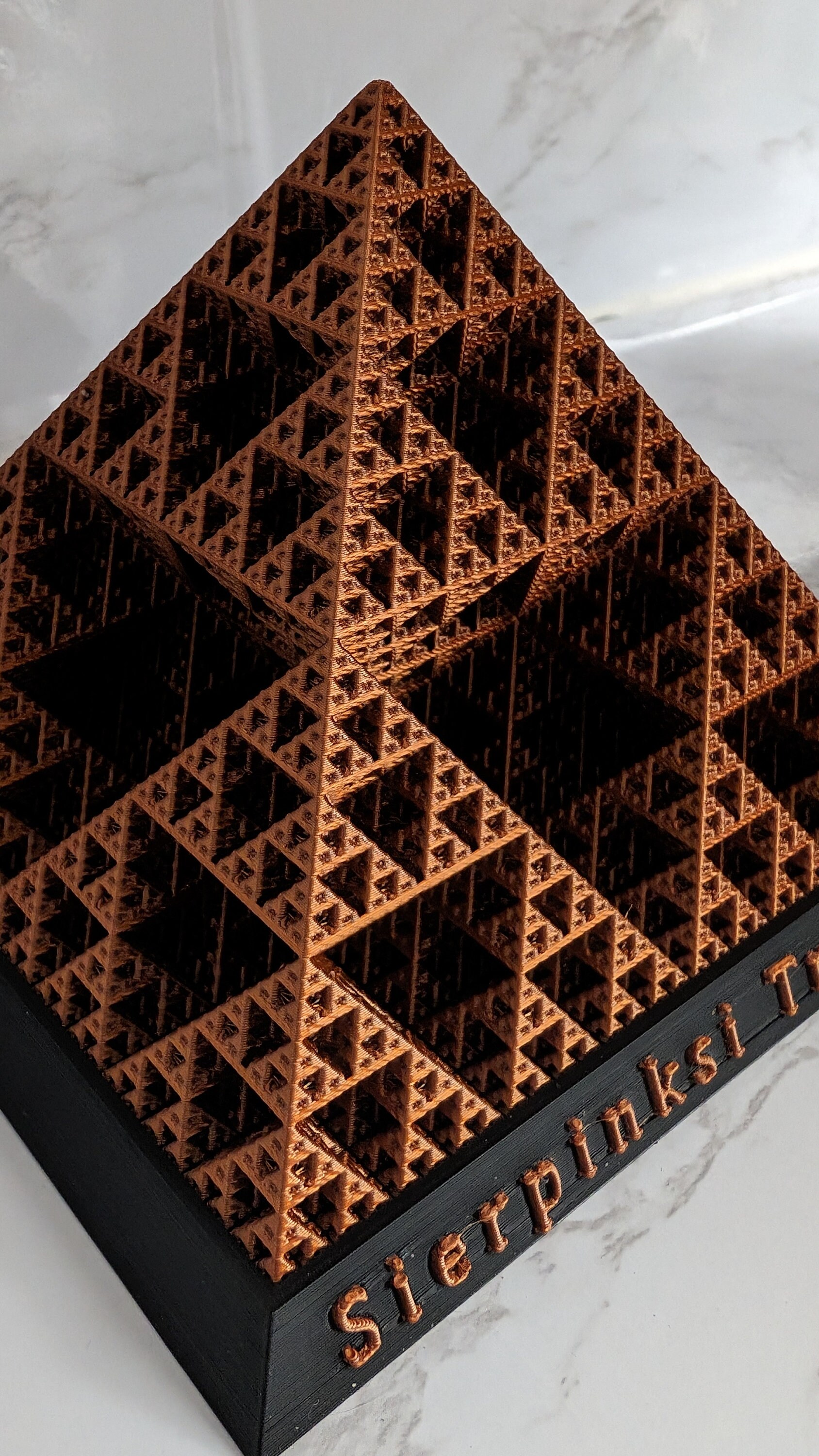 Large Sierpinski Triangle Display - Etsy