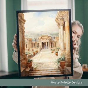 Jordan Print inspired Ambiance in Your Space With Jarash Print, a ...