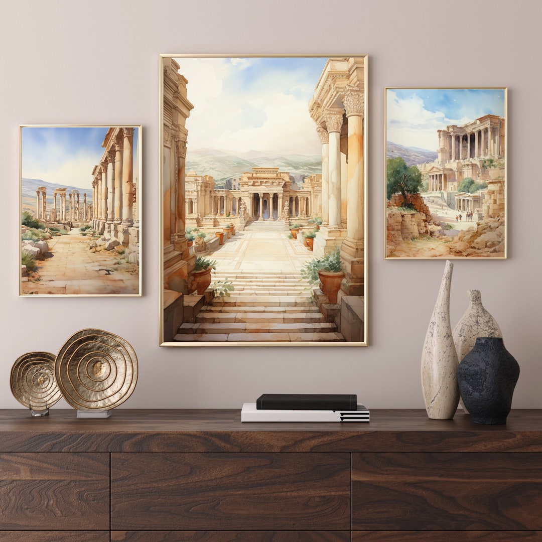 Jordan Print inspired Ambiance in Your Space With Jarash Print, a ...