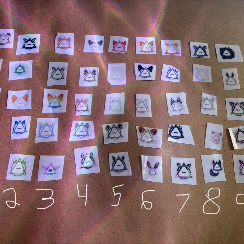 Therian Stickers - Etsy