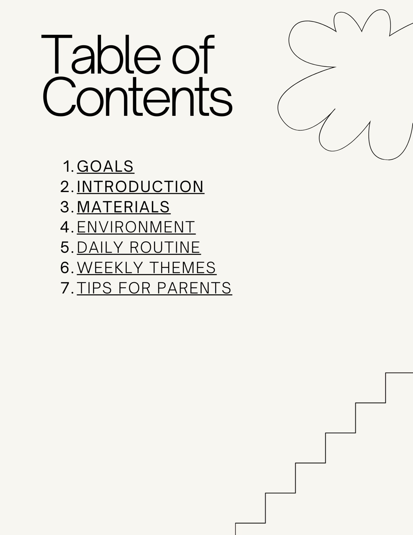 Montessori Curriculum for Three Year Old - Etsy