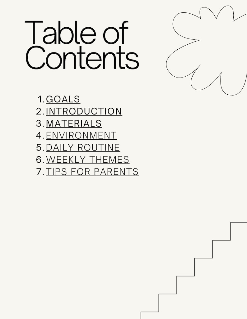 Montessori Curriculum for Three Year Old - Etsy