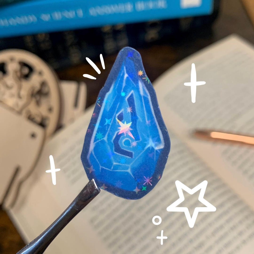 Acceleration Rune Holographic Sticker! - Magic Science Arcane Sticker ...