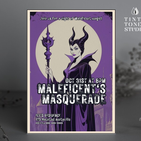 Maleficent Mask - Etsy