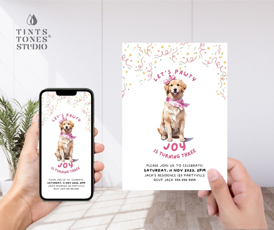 Printable Dog Birthday Card, Printable Birthday Card Funny, Digital ...
