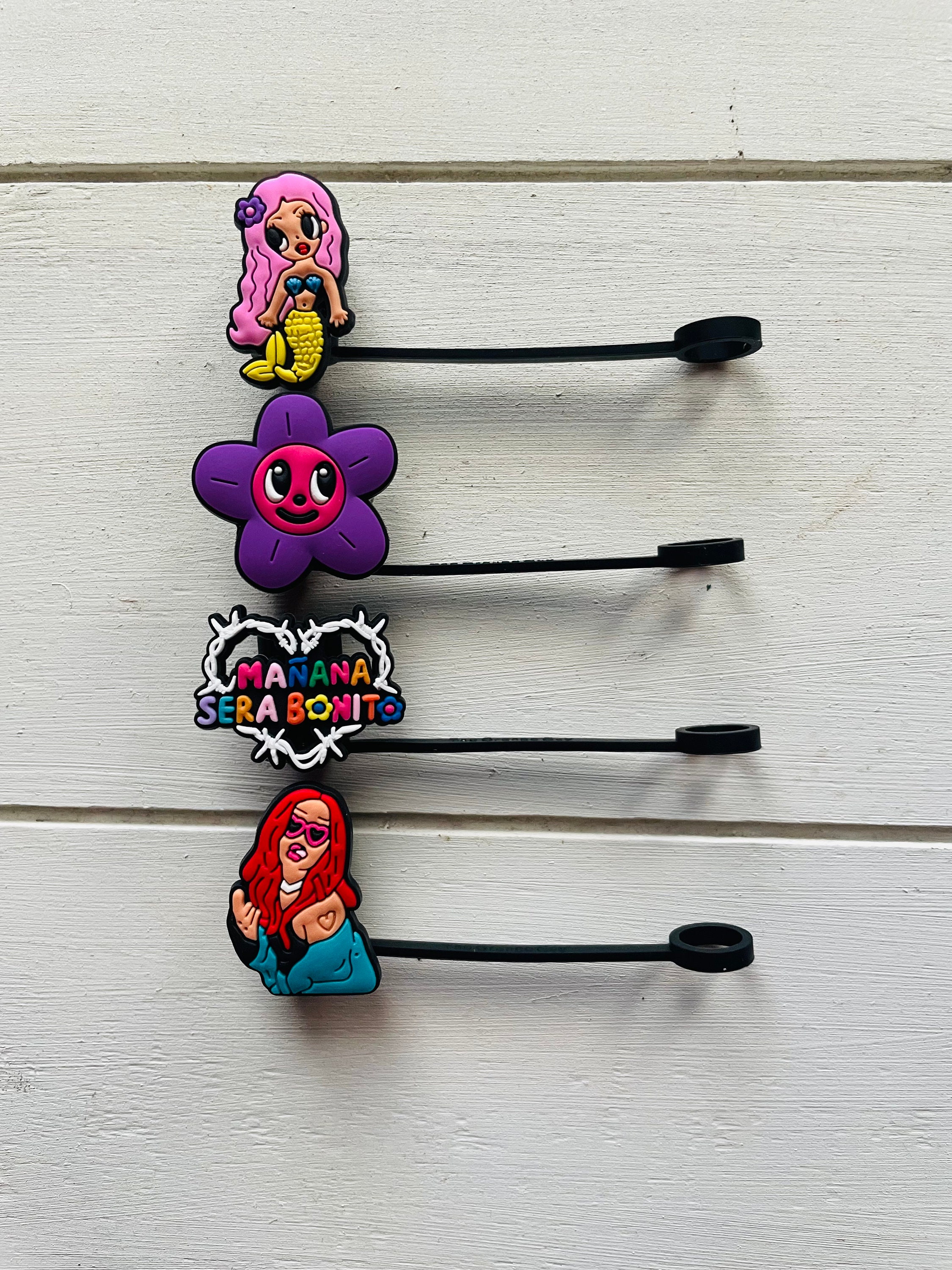 Karol G Straw Toppers Caps Set Compatible With Stanley Cups - Etsy