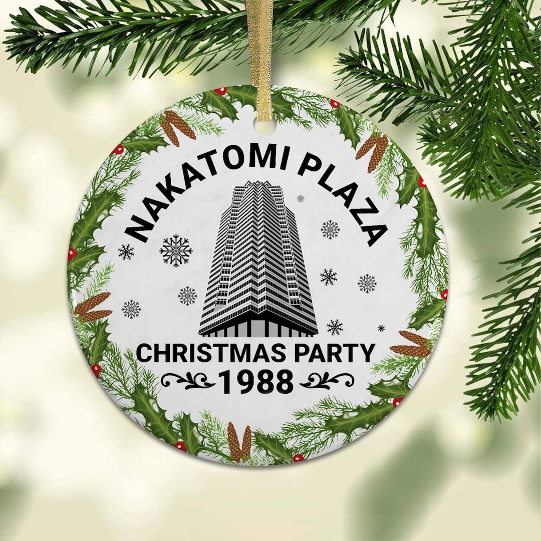 Nakatomi Plaza Christmas Party 1988 Christmas Ornament Die - Etsy