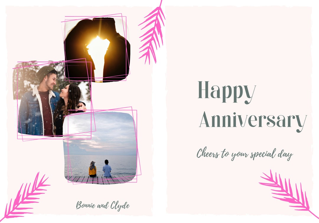 Customizable Anniversary Invitation Template Instant Downloadable ...