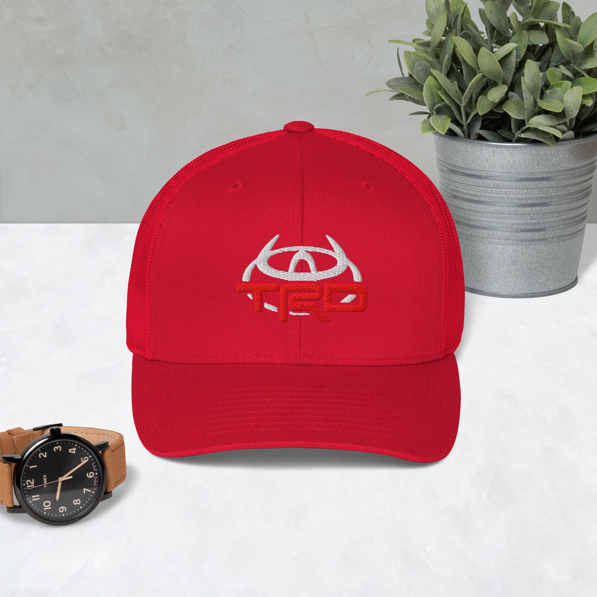 Toyota TRD Trucker Hat | TRD Off-road Snapback | Toyota Racing Hat ...