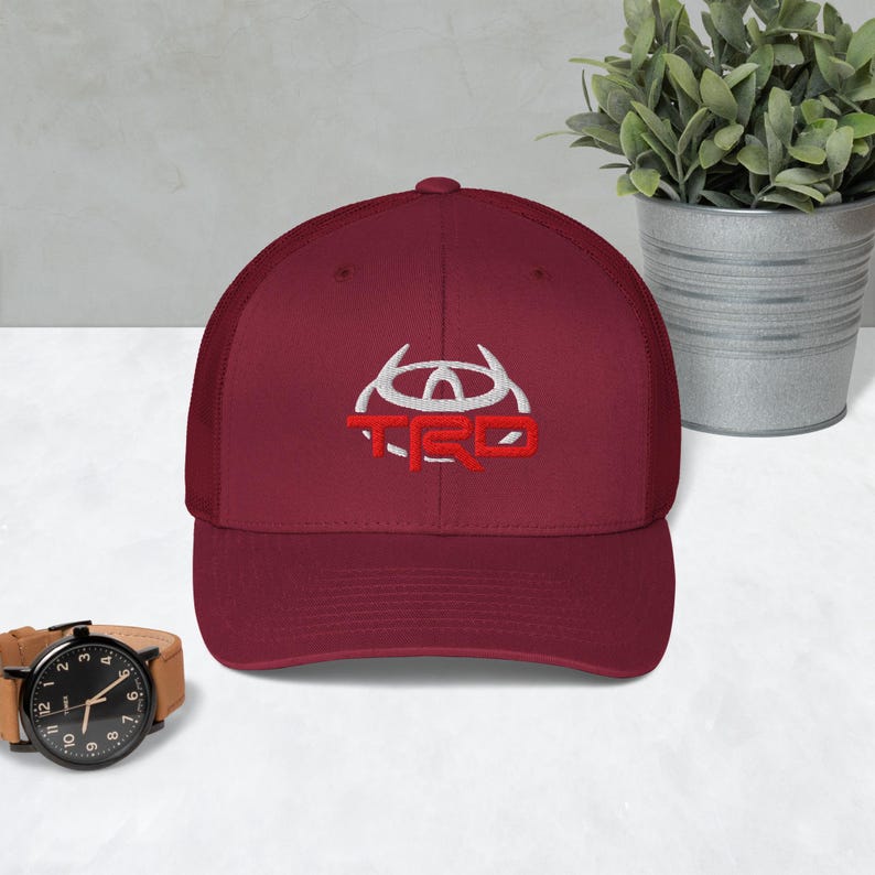 Toyota TRD Trucker Hat | TRD Off-road Snapback | Toyota Racing Hat ...