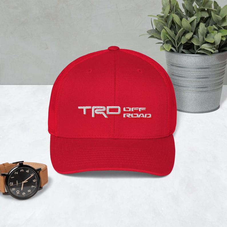 TRD Pro Retro Trucker Hat | Off-road Adventure Cap | 4x4 Overland Hat ...