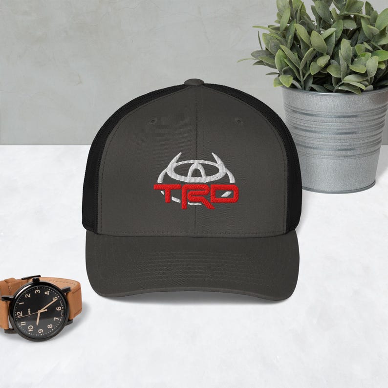 Toyota TRD Trucker Hat | TRD Off-road Snapback | Toyota Racing Hat ...