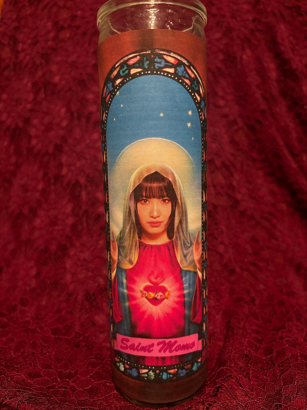 Saint Momo Prayer Candle TWICE - Etsy