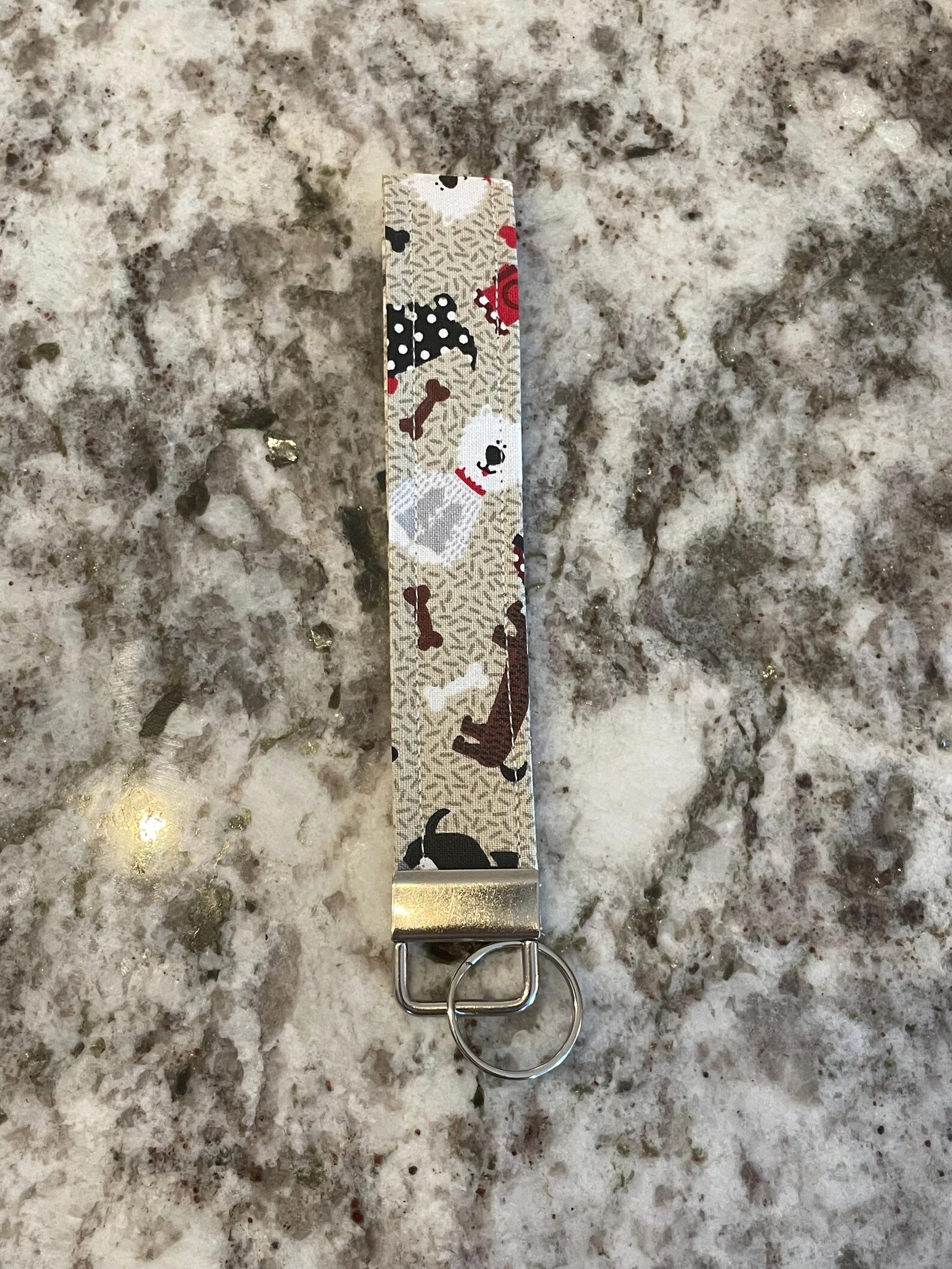 Handmade Cotton Fabric Keychain Wristlet: Car Key Fob, House Keys - Etsy