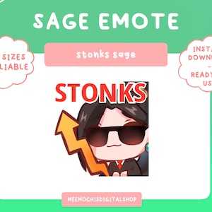 Sage Stonks Emote (1)｜ Valorant Twitch Discord Emotes｜streaming Youtube ...