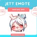 Jett Head Pat Emote (1)｜ Valorant Twitch Discord Emotes｜streaming ...