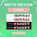 Sage Head Pat Emote (1)｜ Valorant Twitch Discord Emotes｜streaming ...