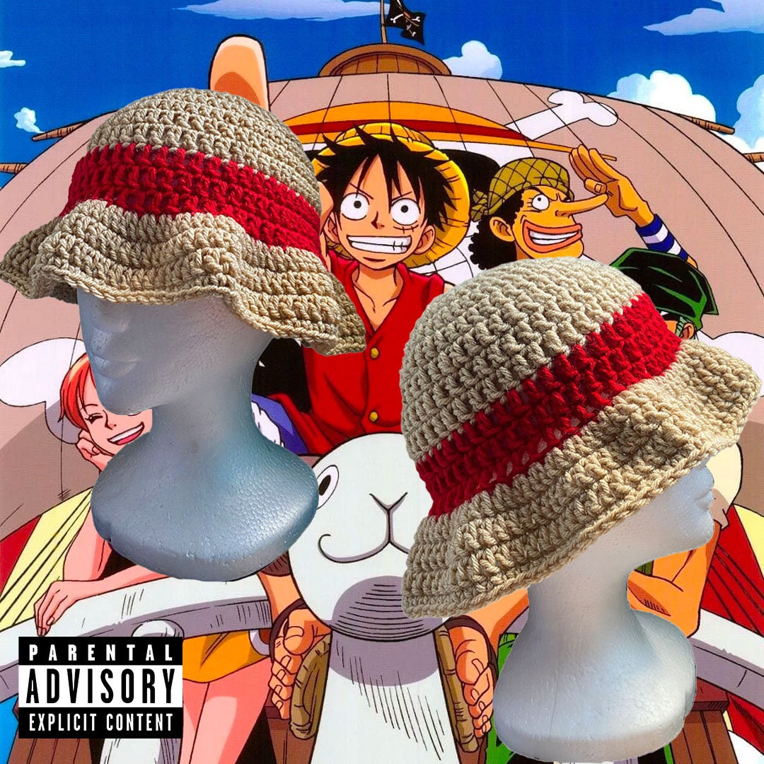 Luffy Cosplay Bucket Hat - Etsy