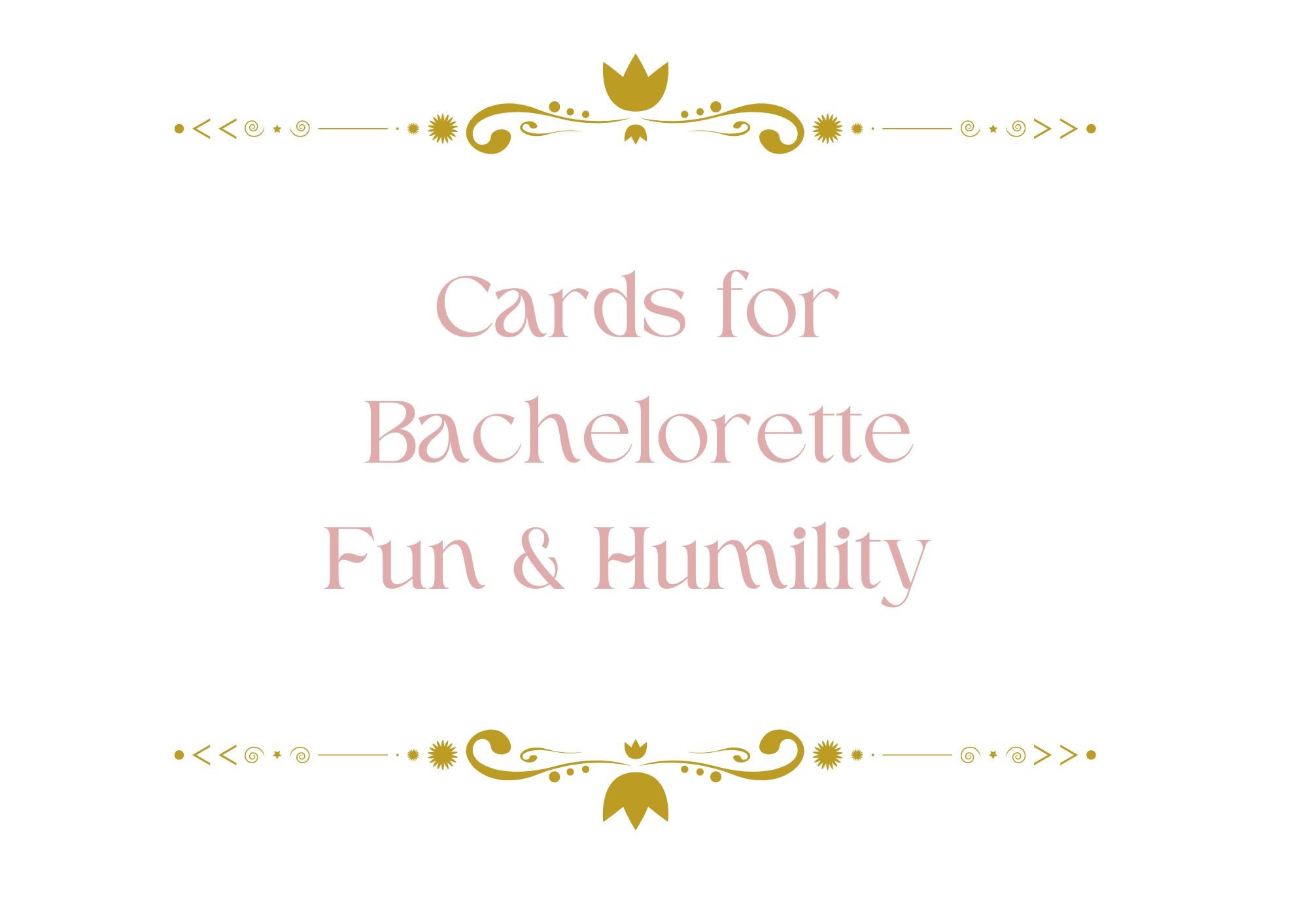Cards for Bachelorette Fun and Humility - Etsy