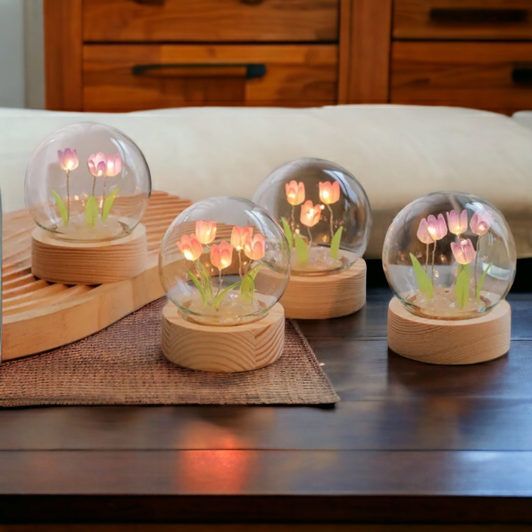 DIY Tulip Lamps, Nightlight, Gift, DIY Project, Gift for Her, Gifts for ...