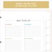 Daily to Do List Printable PDF Page, Daily to Do List Planner, Daily to ...