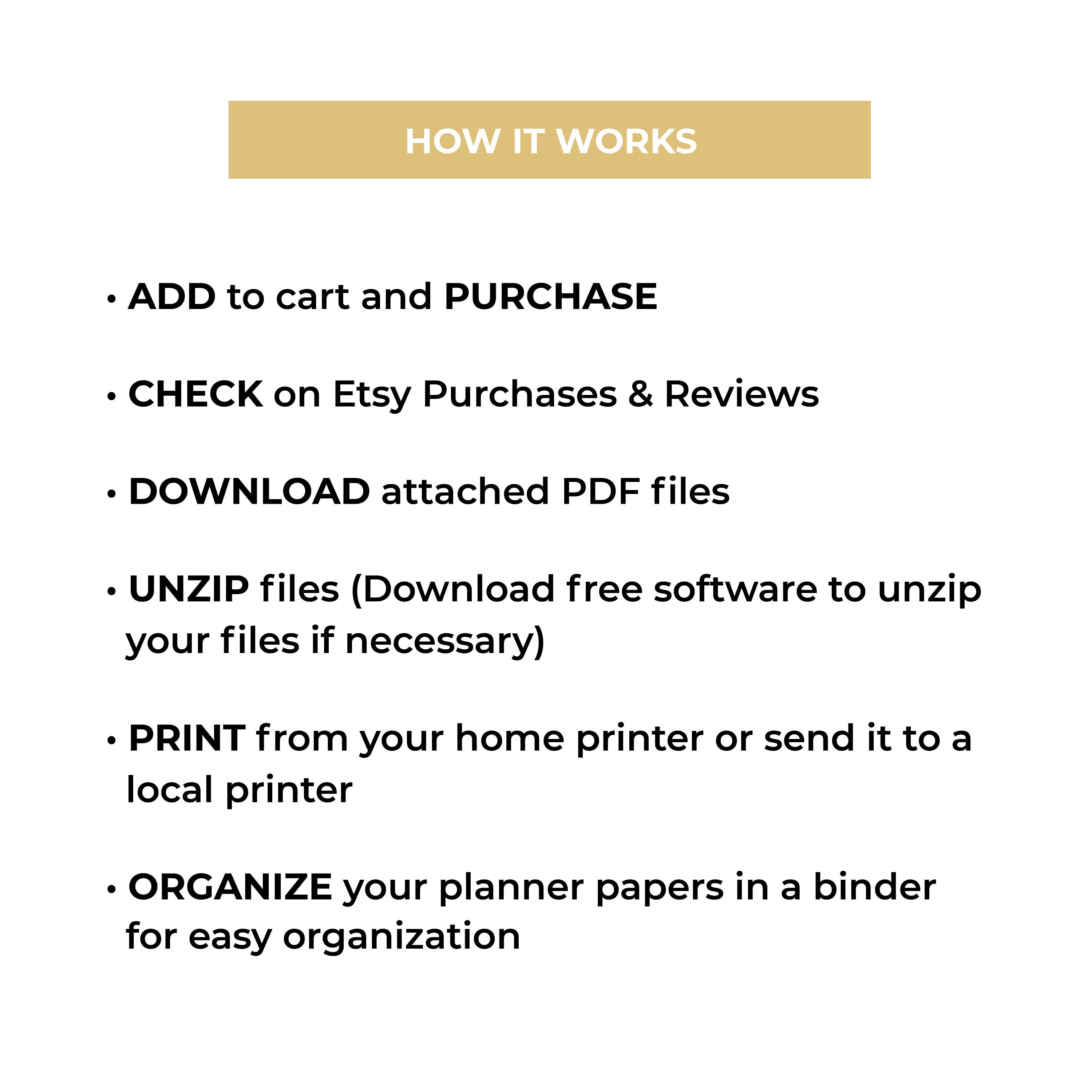 Daily to Do List Printable PDF Page, Daily to Do List Planner, Daily to ...