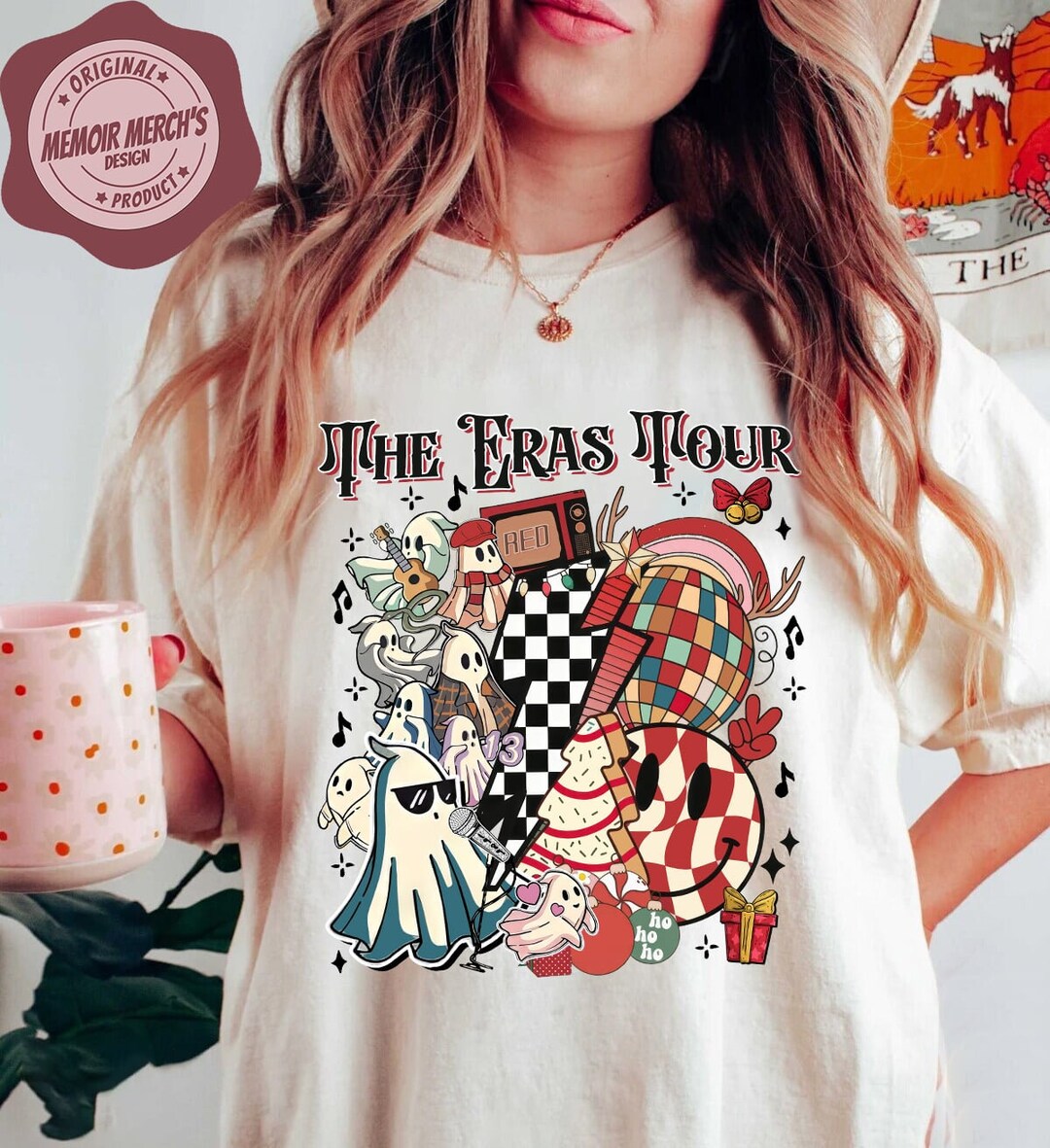 Retro the Eras Tour Ghost Sweatshirts Halloween Eras Tour - Etsy