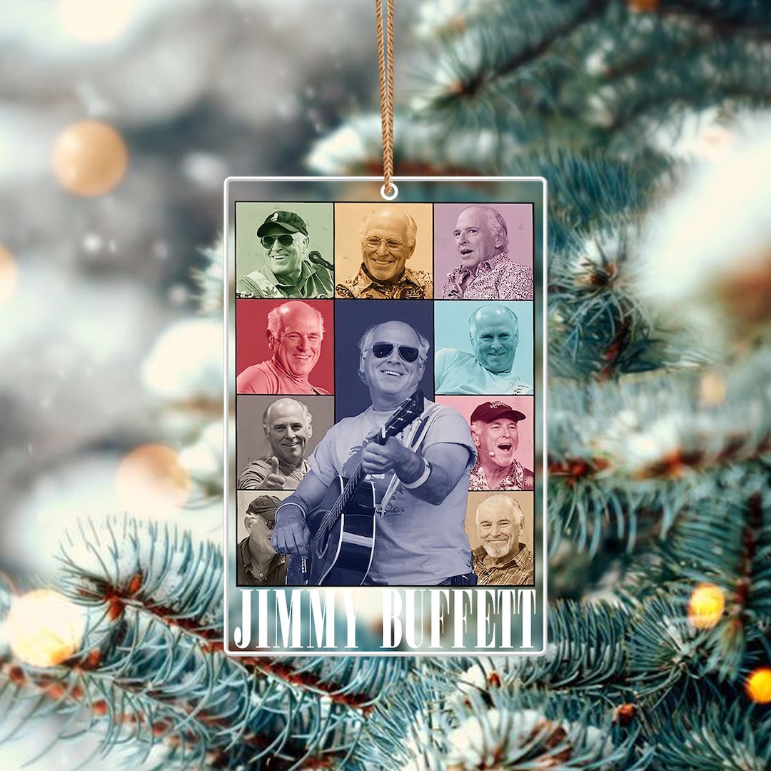 Jimmy Buffett Memorial Ornament Rip Jimmy Buffet Ornament - Etsy