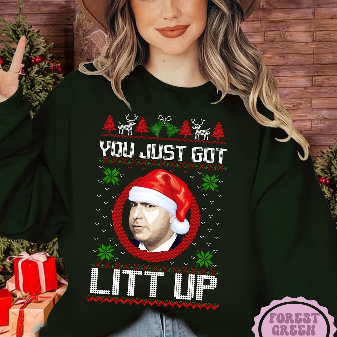 Louis Litt Christmas Sweatshirt You Just Got Litt up Shirt - Etsy