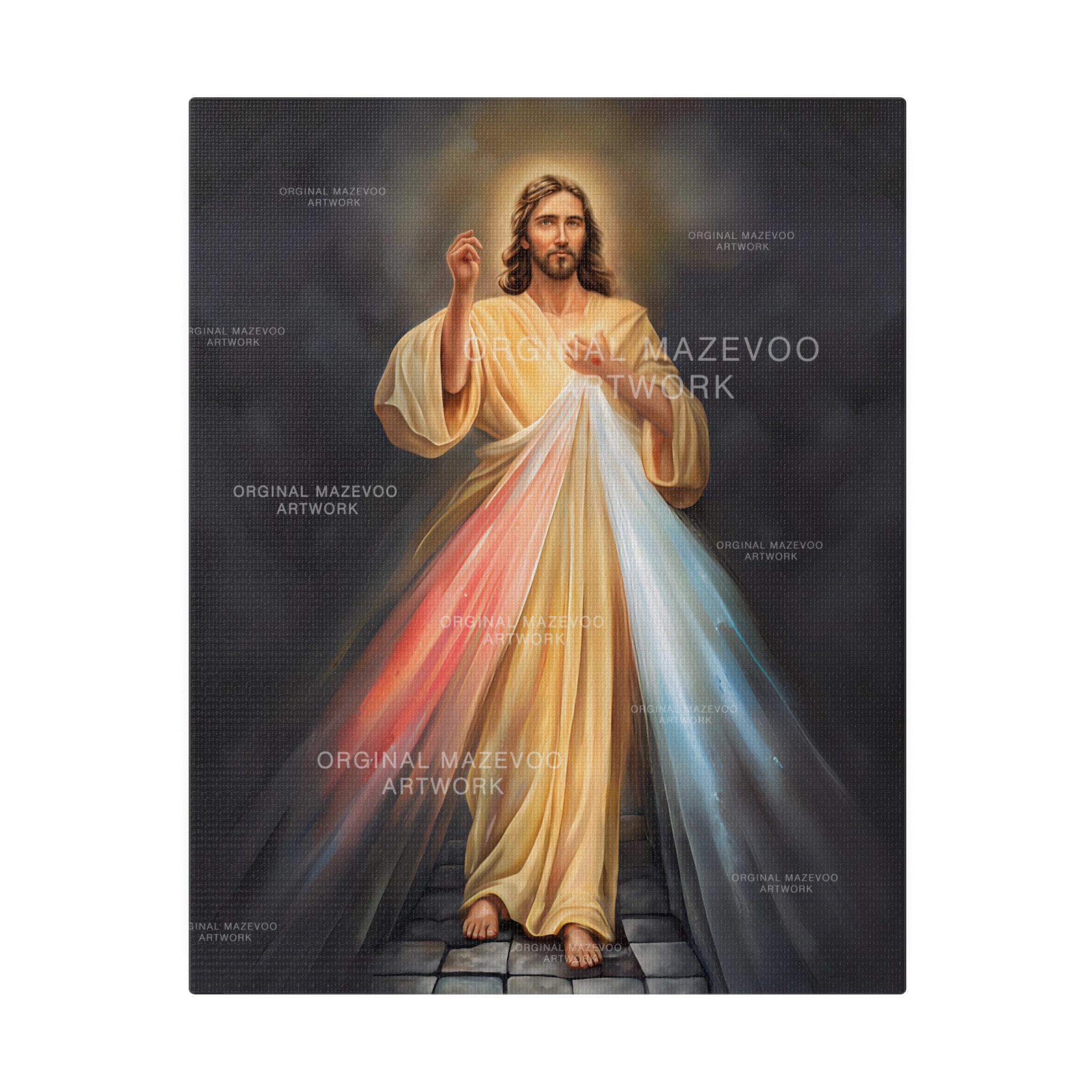 Divine Mercy Image for Men & Women Divine Mercy Wall Art Devine Mercy ...