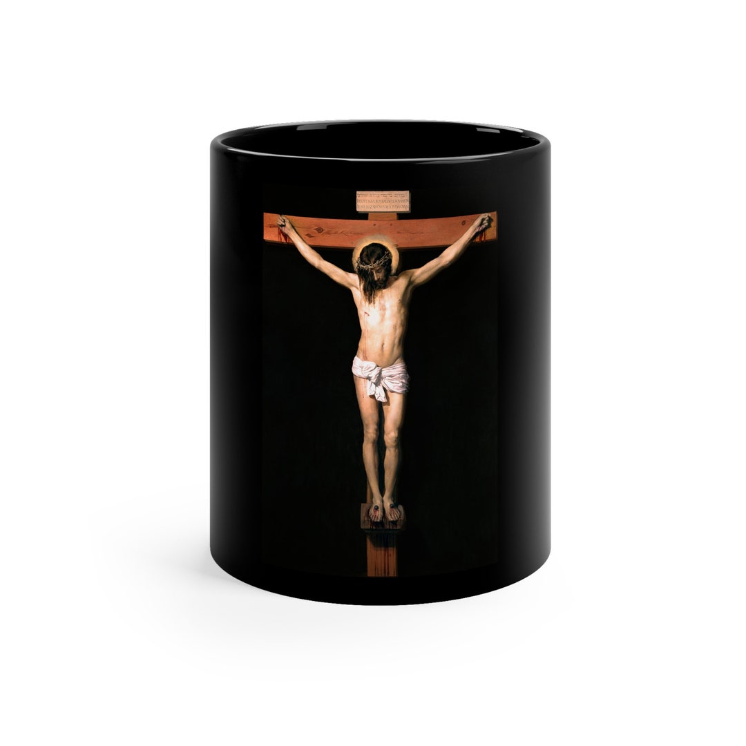Jesus on the Cross Mug | Catholic Gifts for Men Gift Set | Christian ...