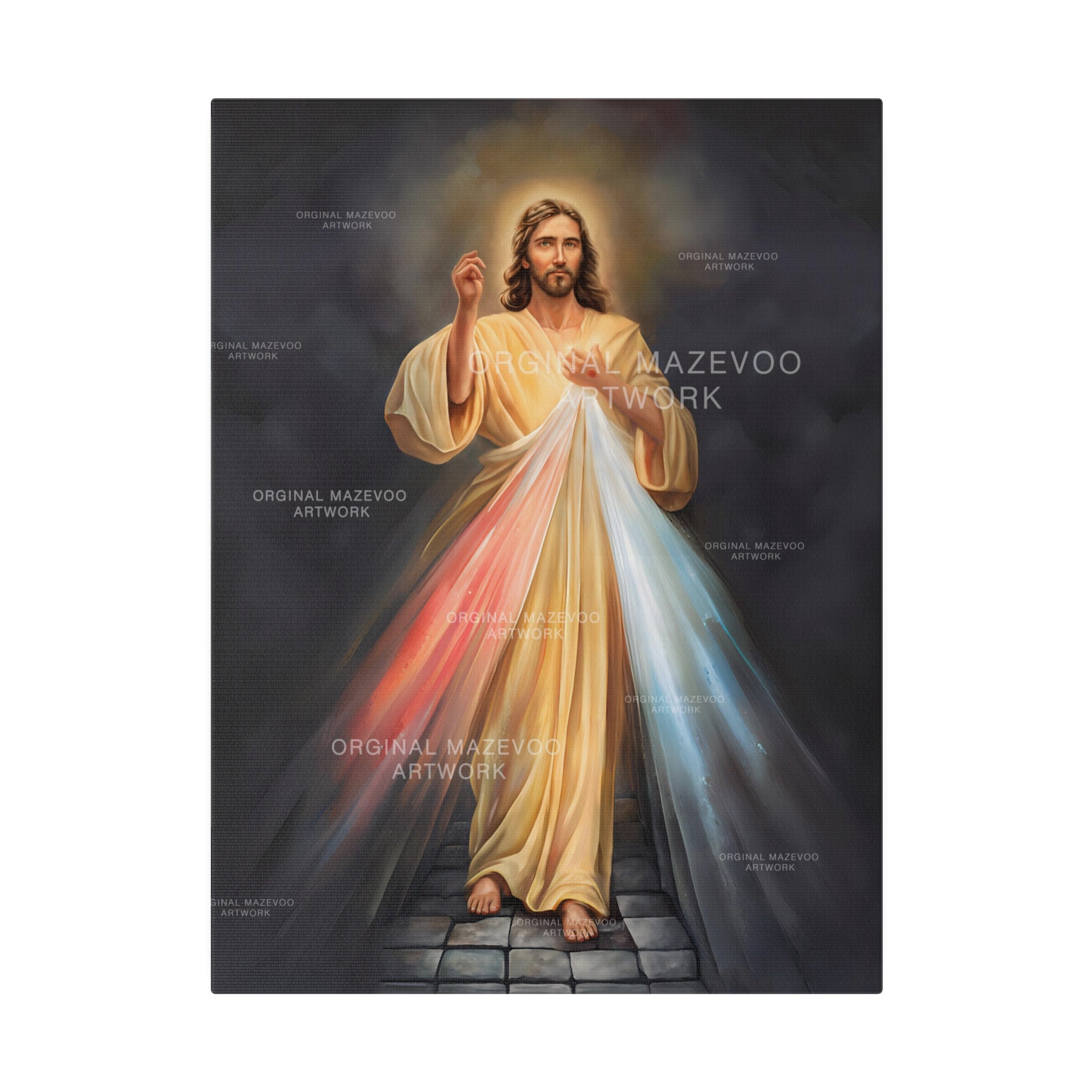 Divine Mercy Image for Men & Women Divine Mercy Wall Art Devine Mercy ...