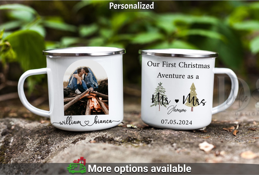 Personalized Christmas Mug/custom Wedding Mug/magic Mug/custom Camping ...