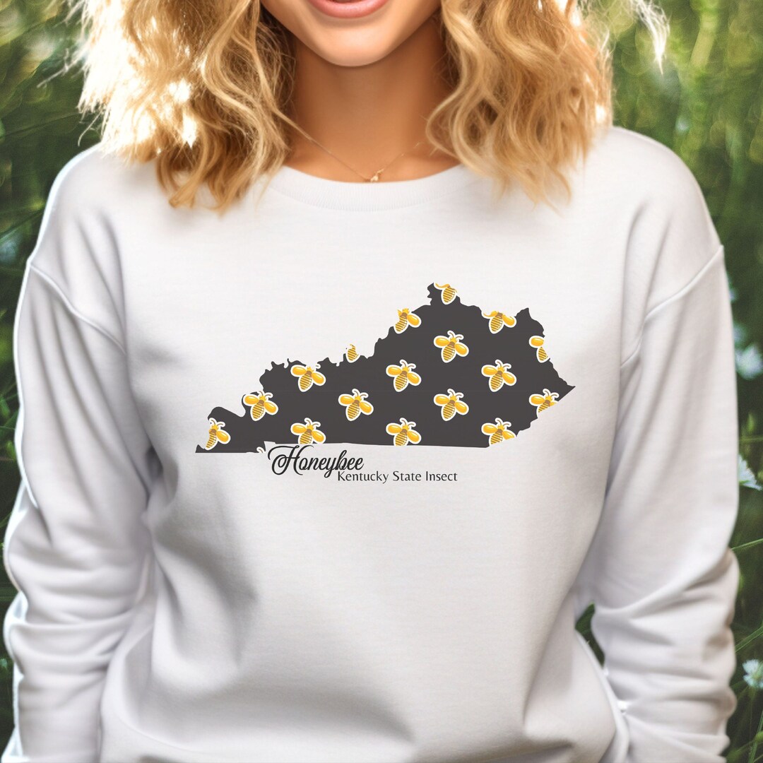Kentucky State Insect Honeybee Sweatshirt Honeybee Shirt - Etsy