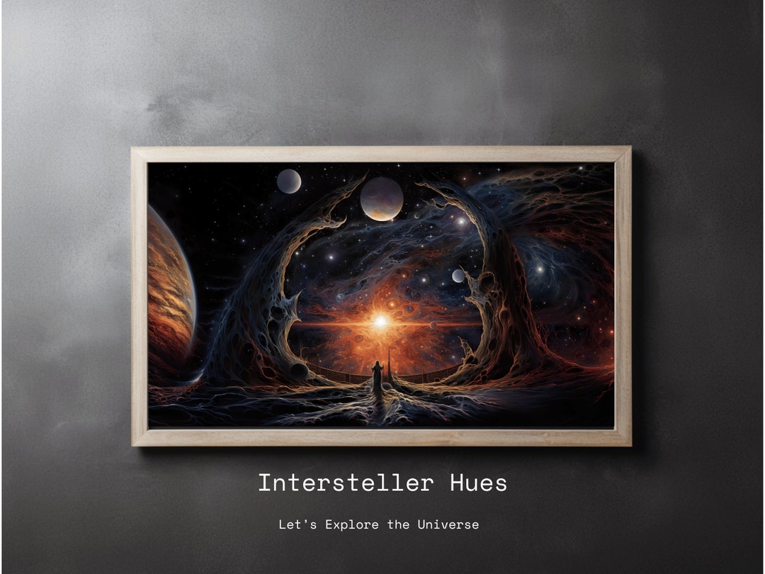 Arch Digital Print, Outer Space Wallpaper, Cosmic Poster, Galaxy ...