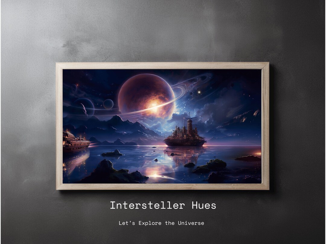 Tranquil Digital Print, Outer Space Wallpaper, Space Print Download ...