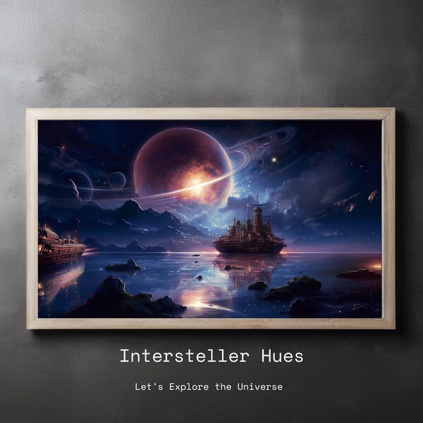 Outer Space Art - Etsy